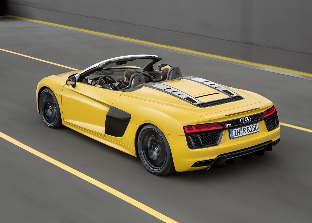 Prix Audi R8 Spyder 2016 : des tarifs à partir de 184 000 euros - L'argus