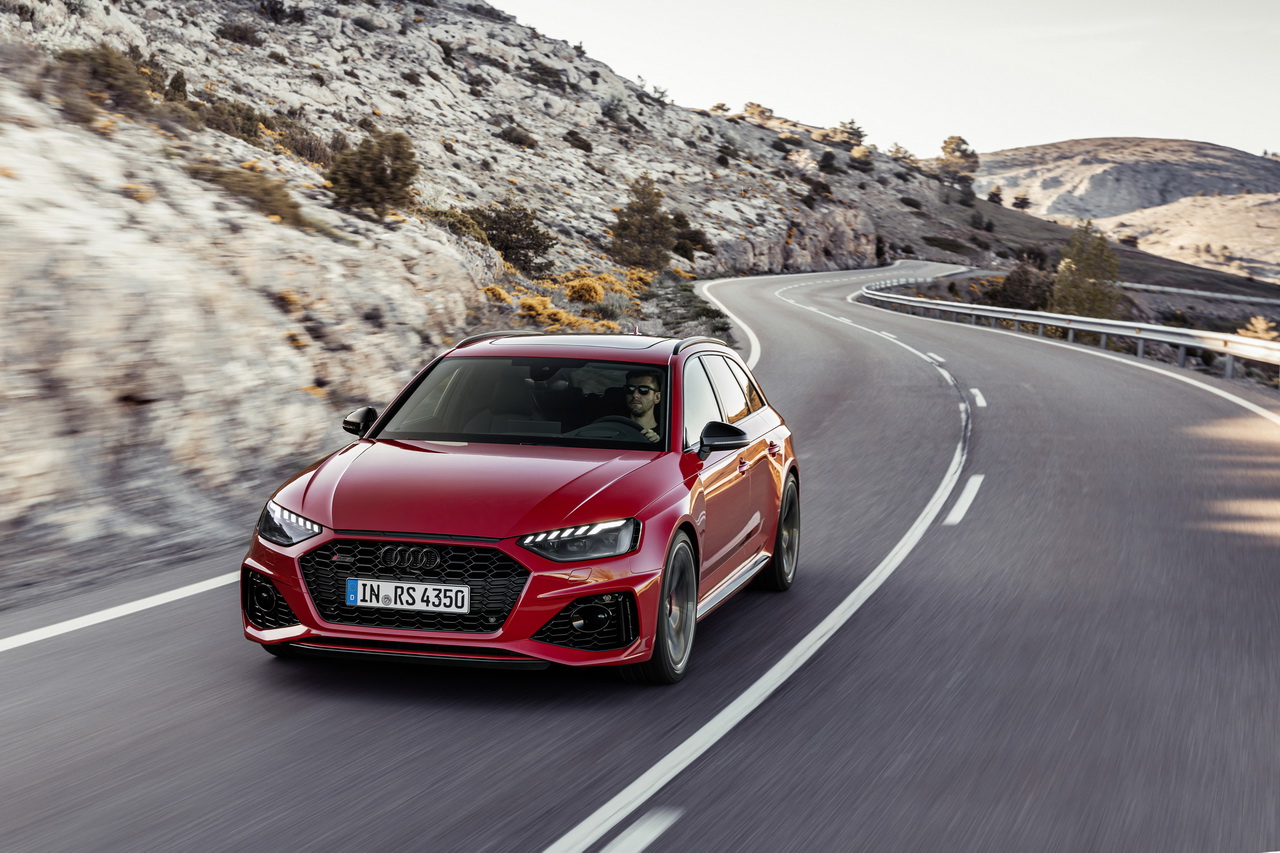 Audi RS 4 Avant (2019) : Audi RS4 restylée, une mini RS6