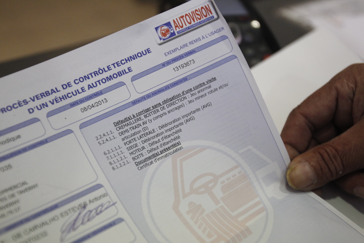 Contrôle technique 2014. 25 départements grevés par les contre-visites