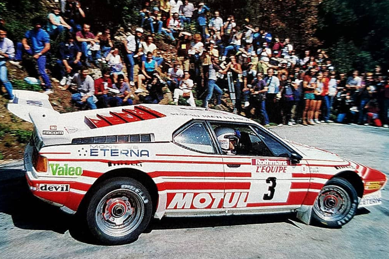Photo 9 - BMW M1 Groupe B - Championnat du monde des rallyes. Retour ...