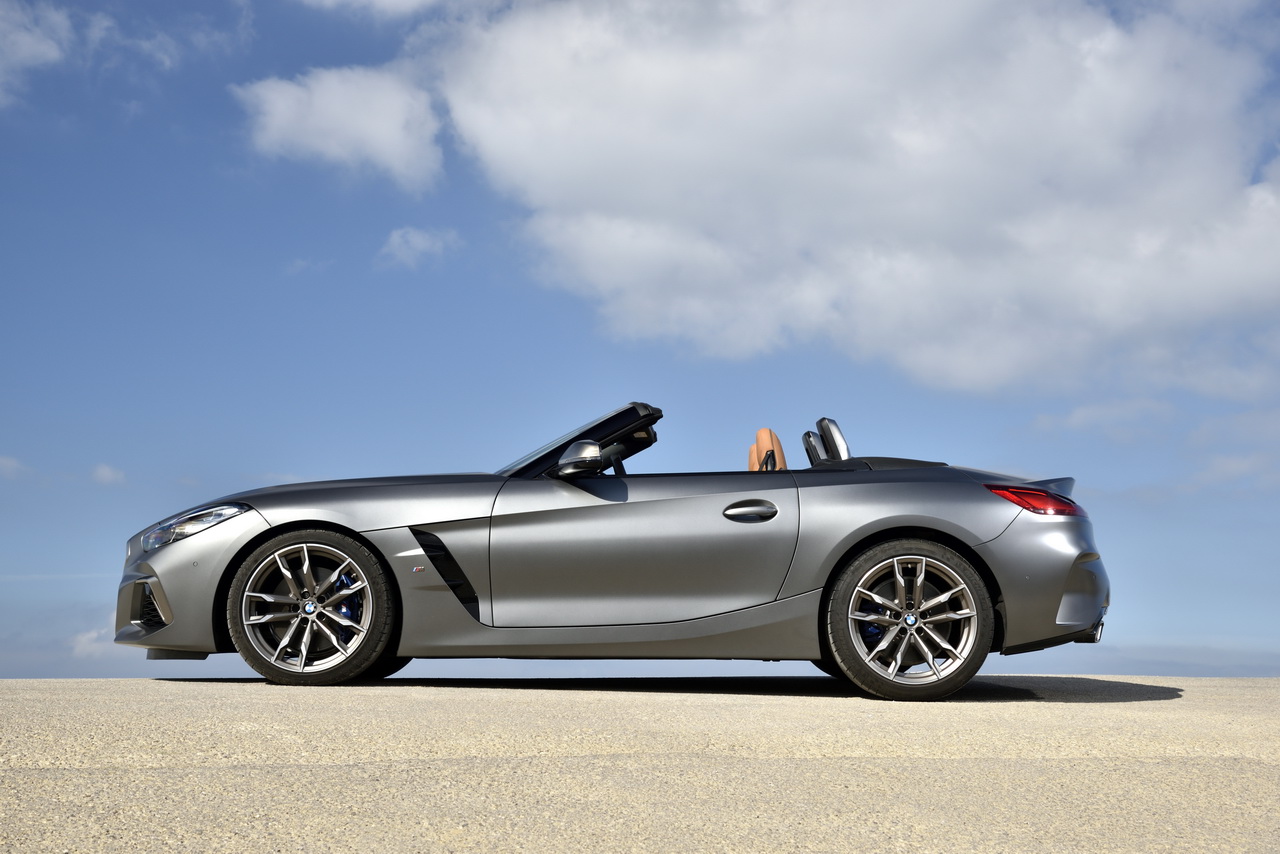 Photo 11 - BMW Z4 M40i gris profil droit - Essai BMW Z4 (2019) : notre avis sur le nouveau Z4 M40i
