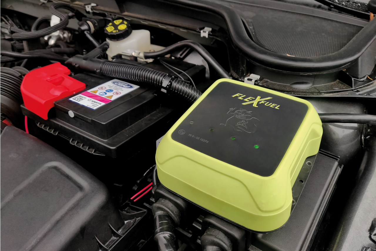 Conversion éthanol. Nouveau boîtier E85 « intelligent » chez Flexfuel