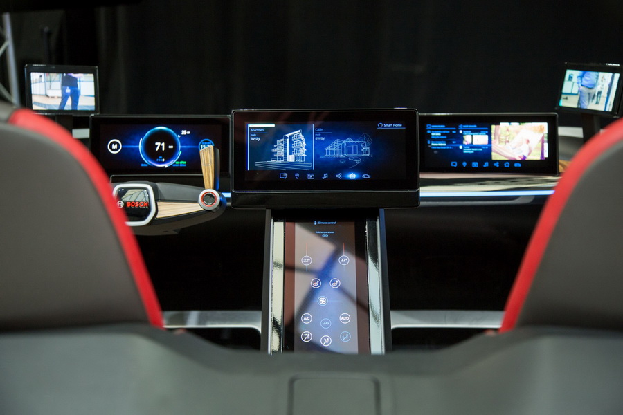 Bosch présente un concept car au CES Las Vegas 2017