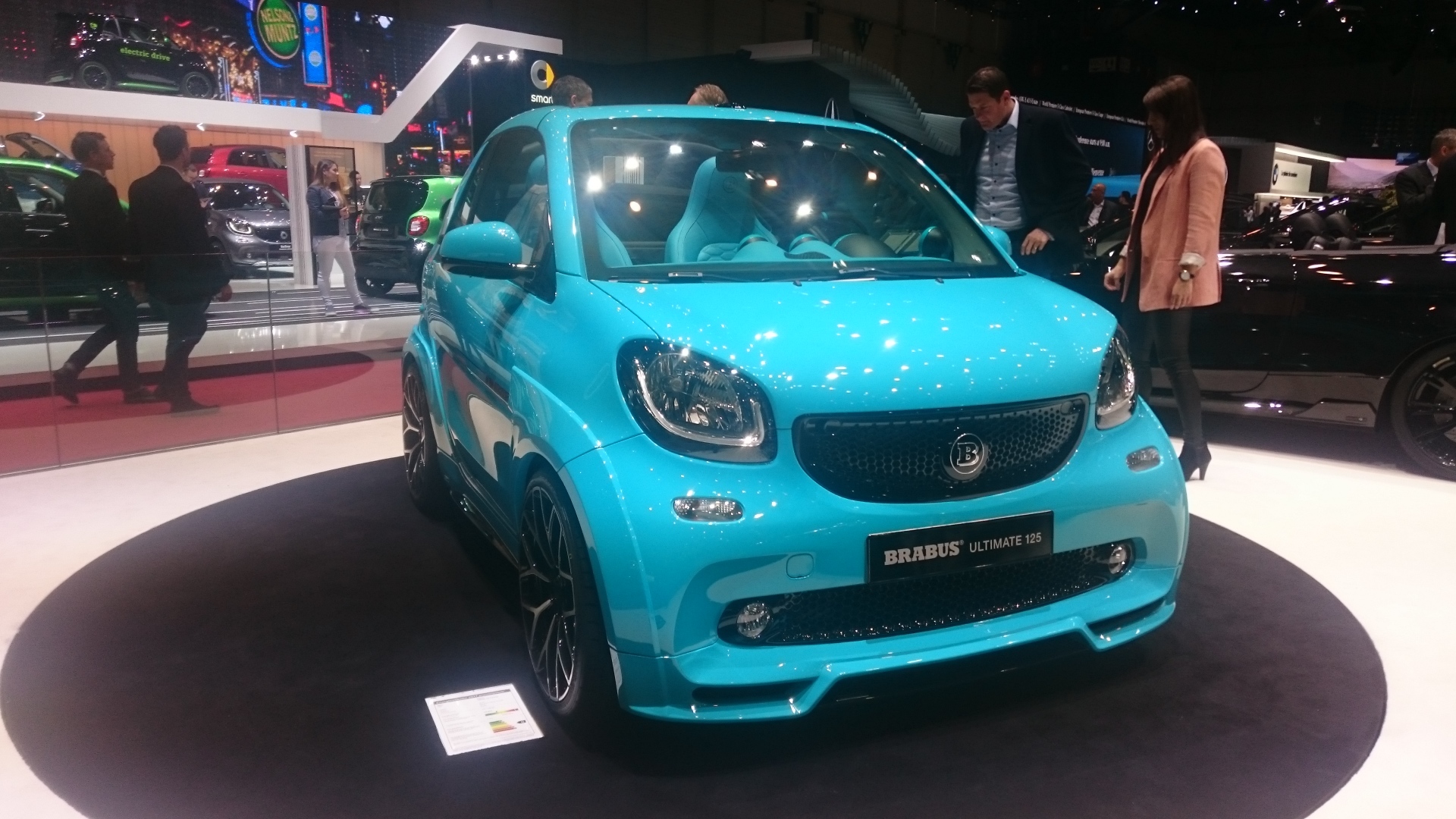 Brabus Ultima 125 Smart : une puce très énervée - Photo #11 - L'argus