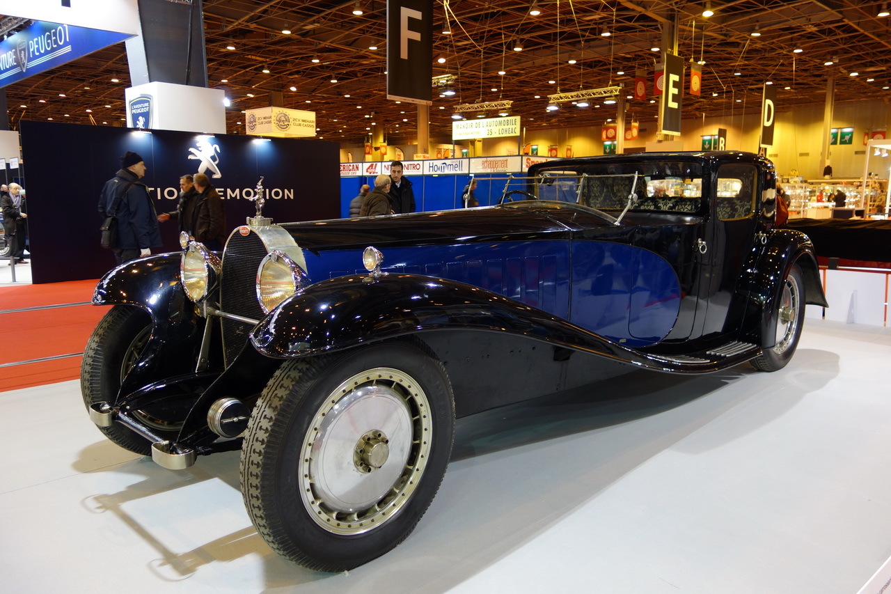 Photo 7 - Bugatti Royale - Rétromobile 2015 : les trois Bugatti Royale ...