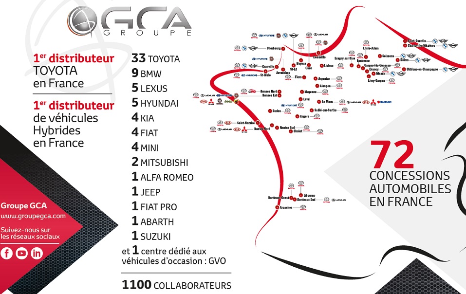 Photo 2 - Rachat GCA groupe distribution auto Toyota Europe - Le groupe ...