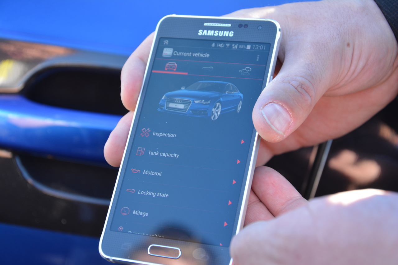CES 2015 : Audi Mobile Key, un smartphone comme clef de contact