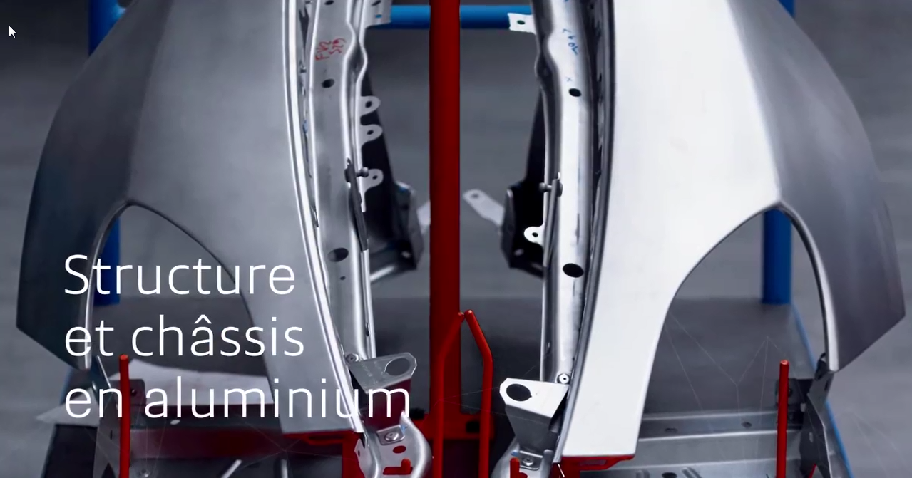 Avant Genève, la nouvelle Alpine dévoile son châssis en aluminium ...