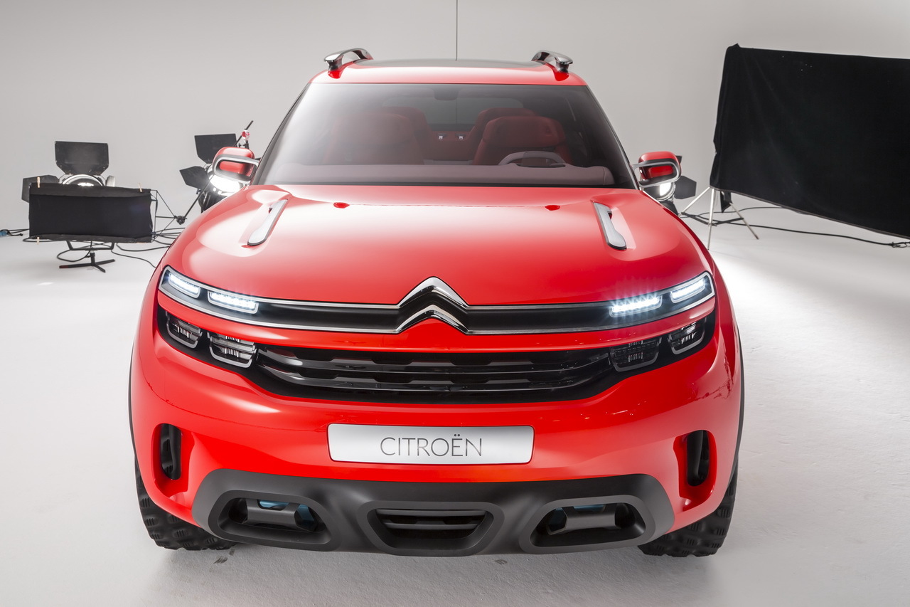Diaporama et photos - Citroën Aircross Concept : un SUV qui s'assume ...