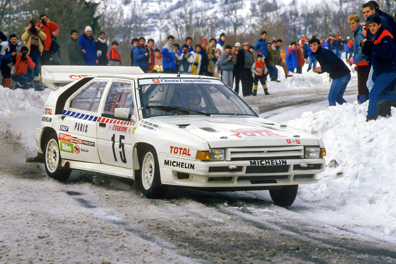 Photo 10 - CITROEN BX 4TC Groupe B - Championnat du monde des rallyes ...