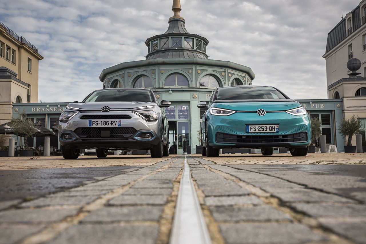 Photo 5 - Essai comparatif : la Citroën ë-C4 défie la Volkswagen ID.3