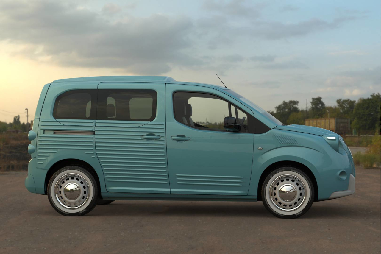 Citroën Caselani Fourgonnette. La 2CV moderne à partir de 37 500 € HT