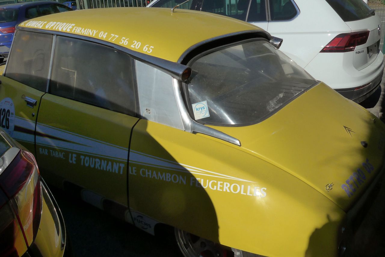 Photo 2 - ds 23 rallye vente enchere - Une Citroën DS 23 de rallye à ...