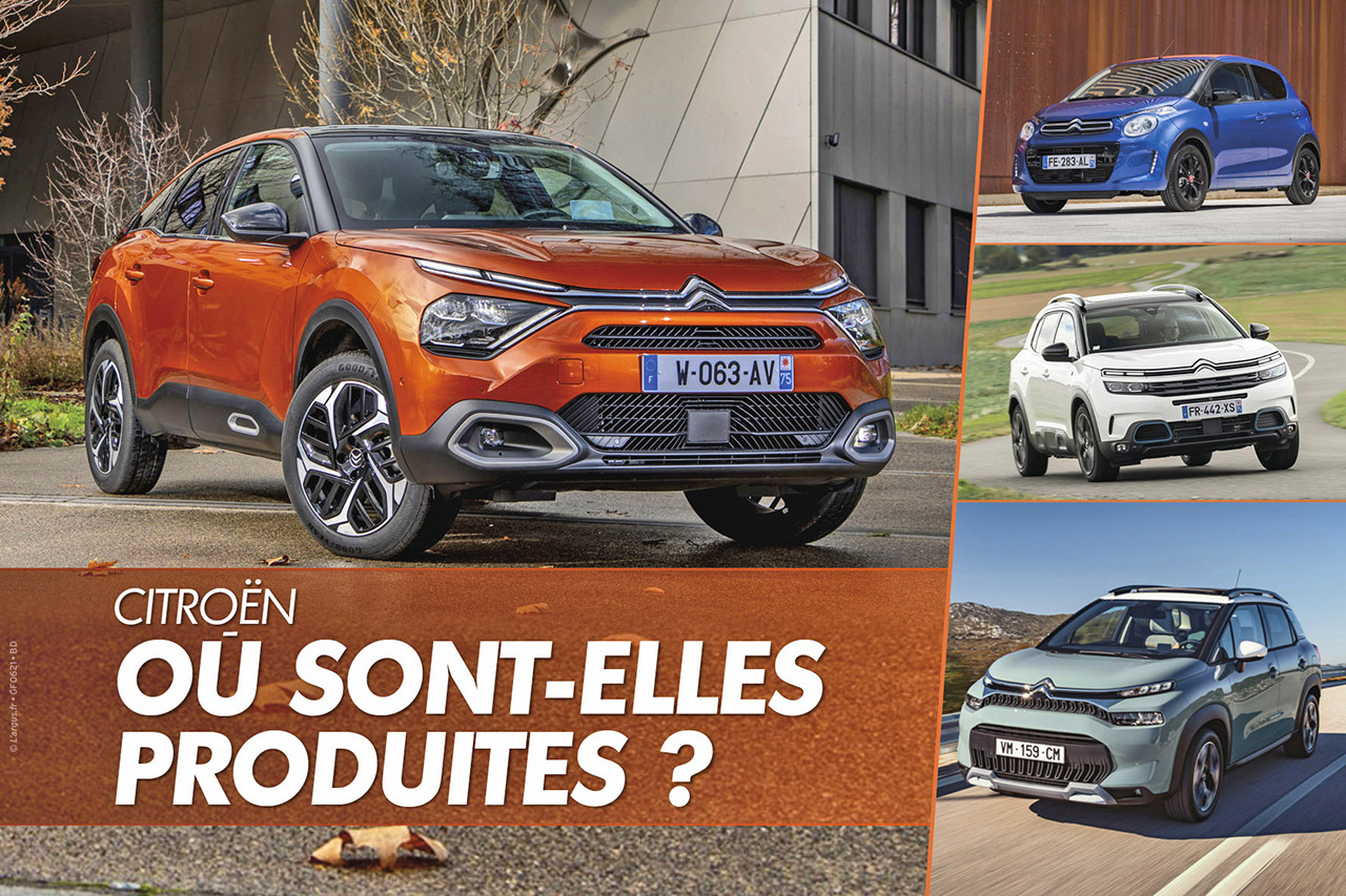 Citroën. Où sont fabriqués les modèles aux chevrons