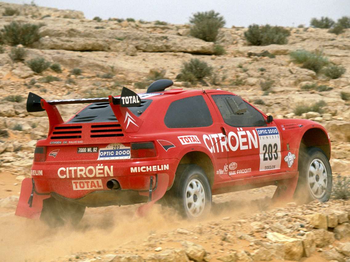 Photo 51 - citroen zx rallye raid puissance - Les modèles Peugeot et ...