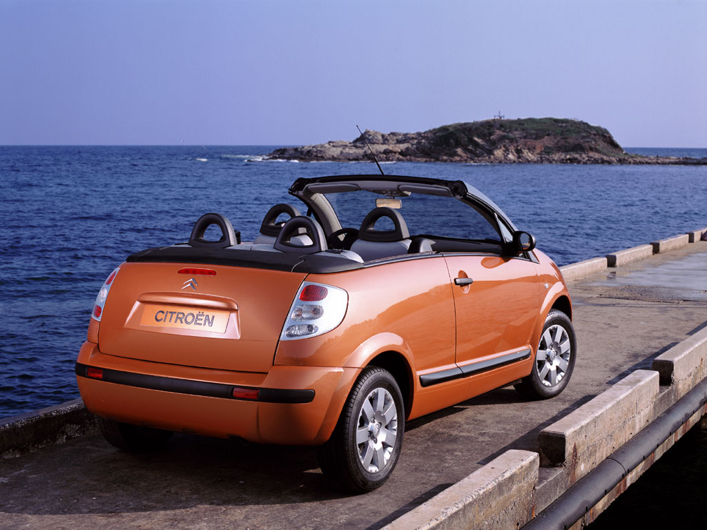 Photo 3 - Citroën C3 Pluriel orange - Cabriolets d'occasion. Quels ...