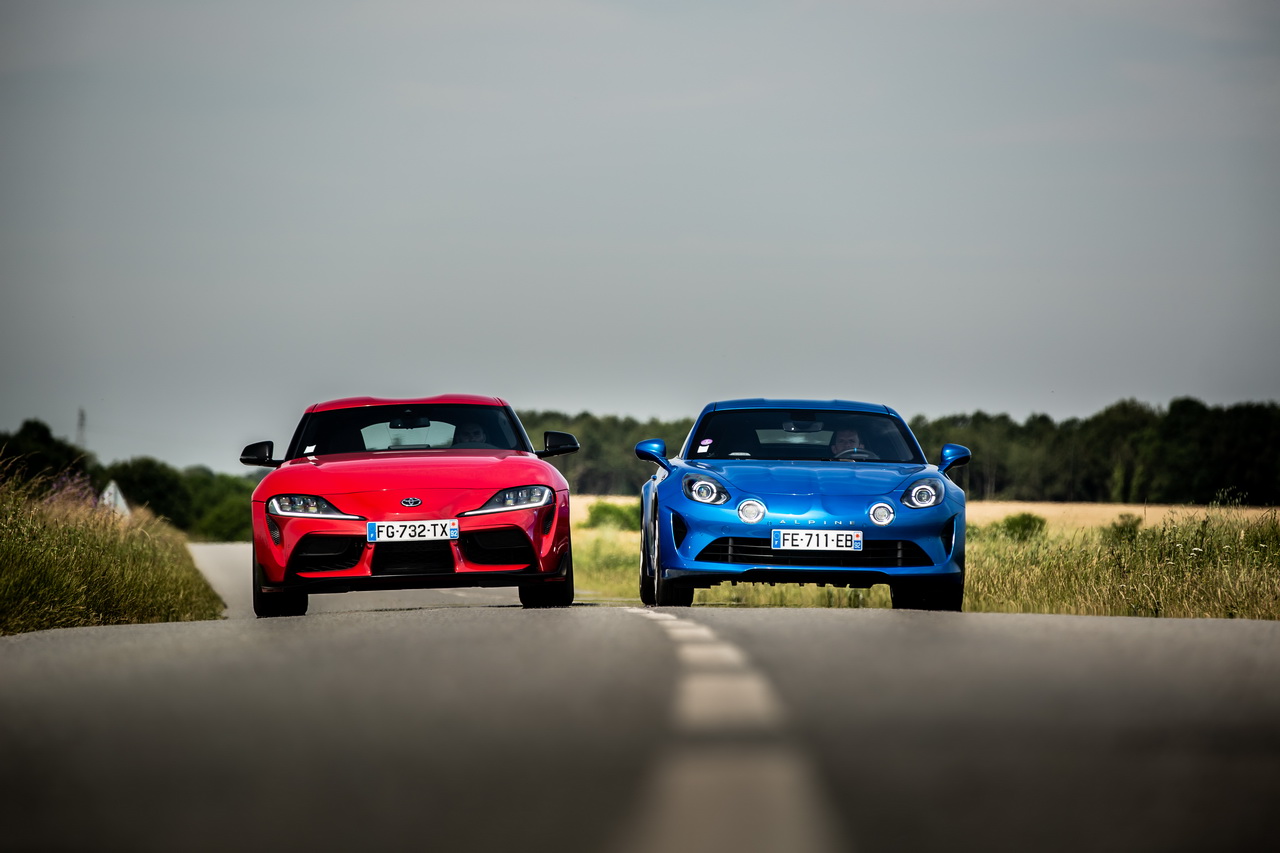 Diaporama et photos - Essai comparatif : la Toyota GR Supra défie l ...