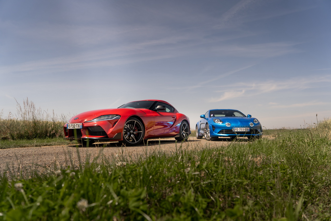 Diaporama et photos - Essai comparatif : la Toyota GR Supra défie l ...