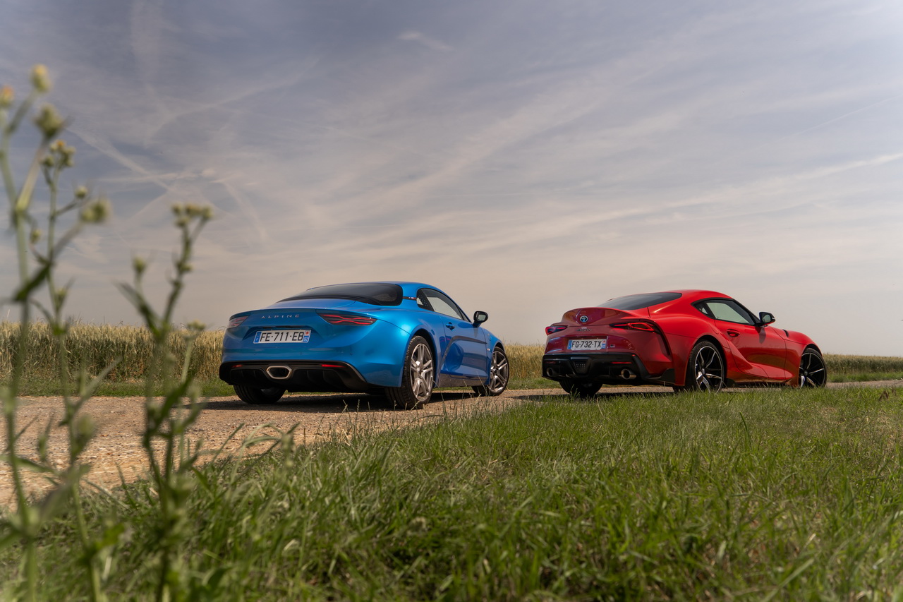 Diaporama et photos - Essai comparatif : la Toyota GR Supra défie l ...