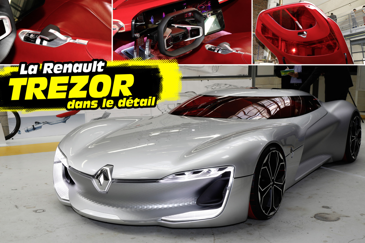En images : les secrets du concept-car Renault Trezor - Photo #1 - L'argus