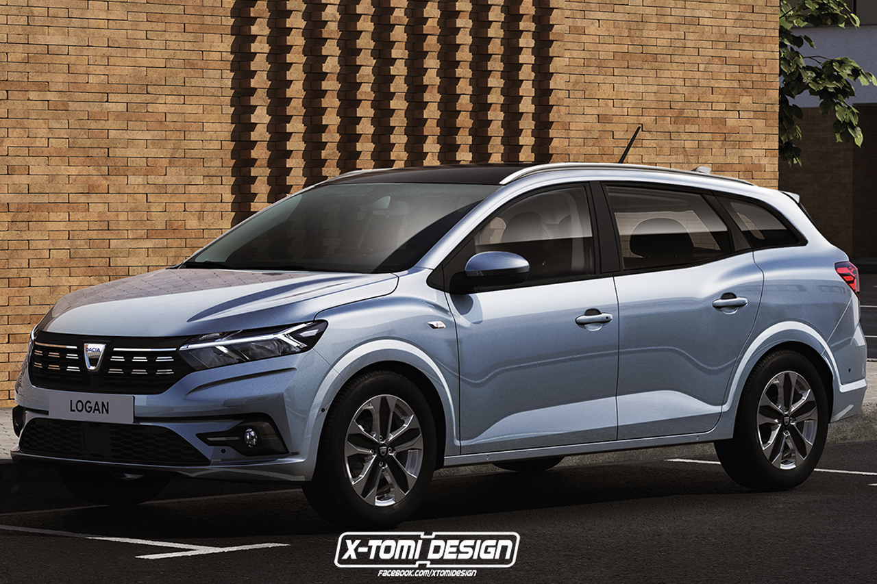 Photo 3 - illustration X-Tomi design Dacia Logan 3 mcv break - La Dacia ...