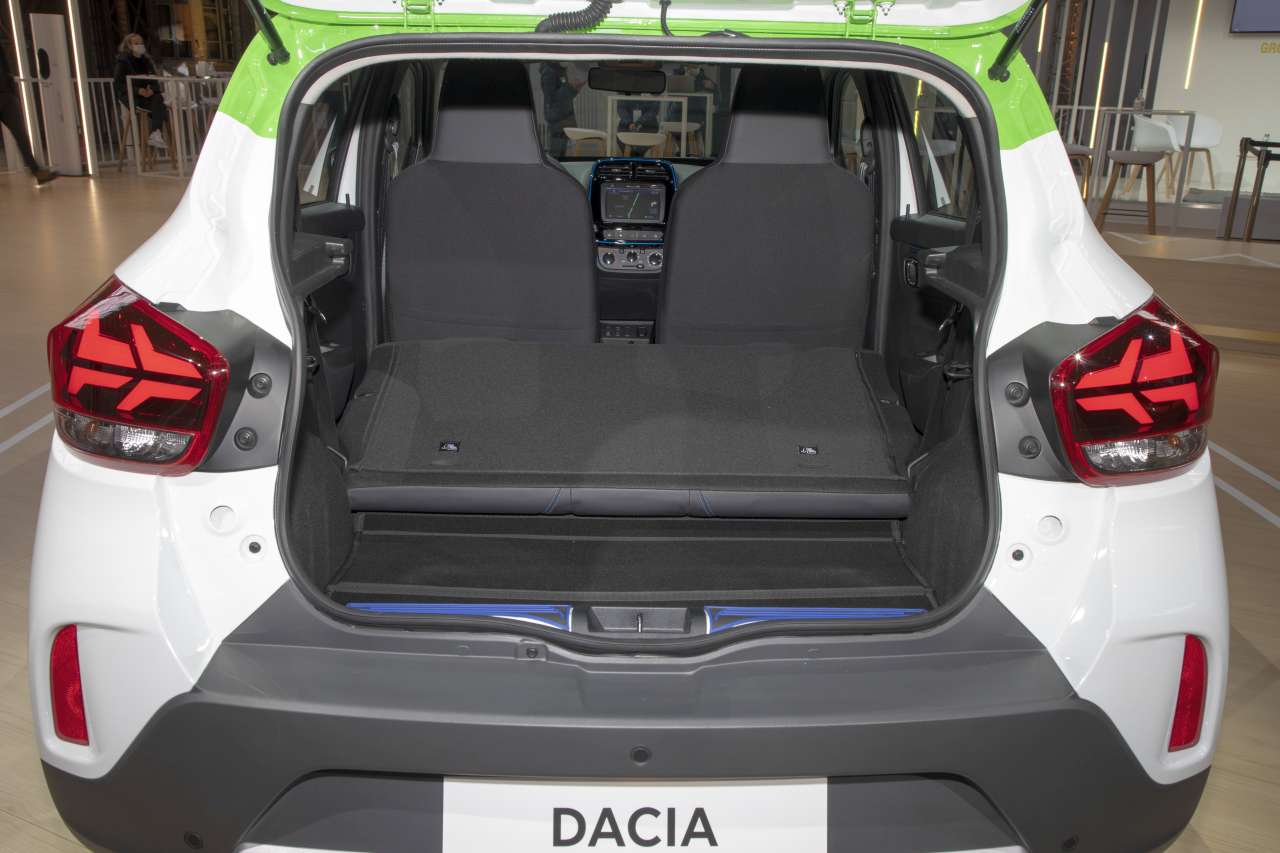 Photo 10 - dacia spring Business 2021 coffre - Dacia Spring Electric ...
