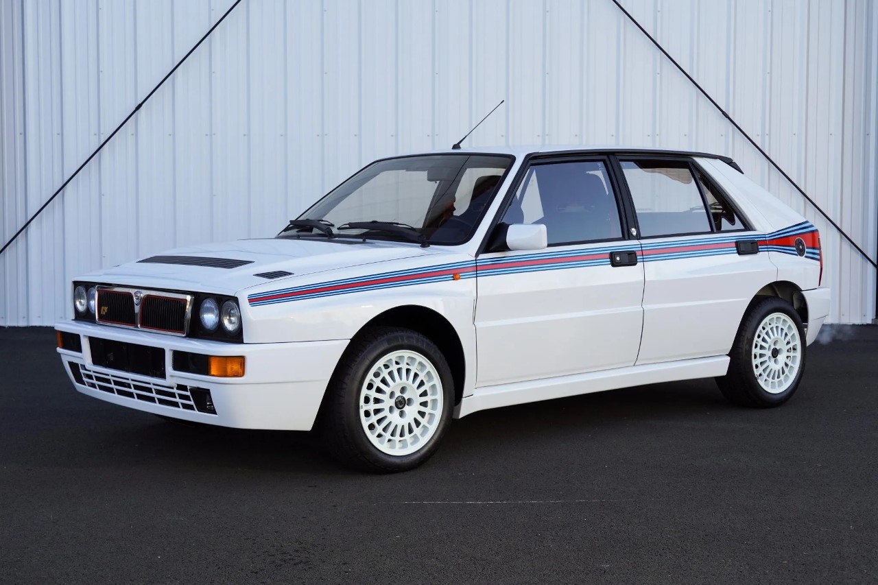 Lancia Delta (1992). Une Evo Martini 5 avec 168 km à vendre