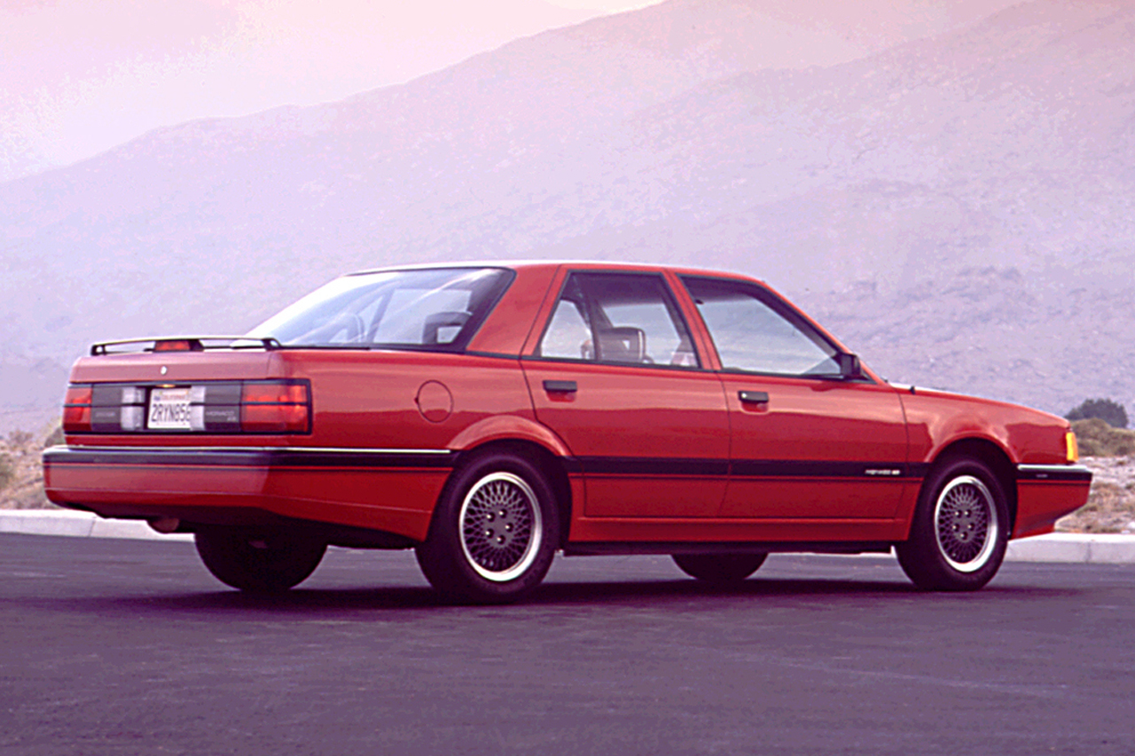 Renault Premier (1987). La Renault américaine dernière de la classe ...