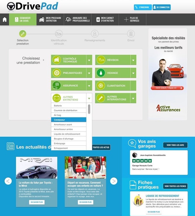 Drive Pad, nouvel actionnaire, nouvelle vitrine