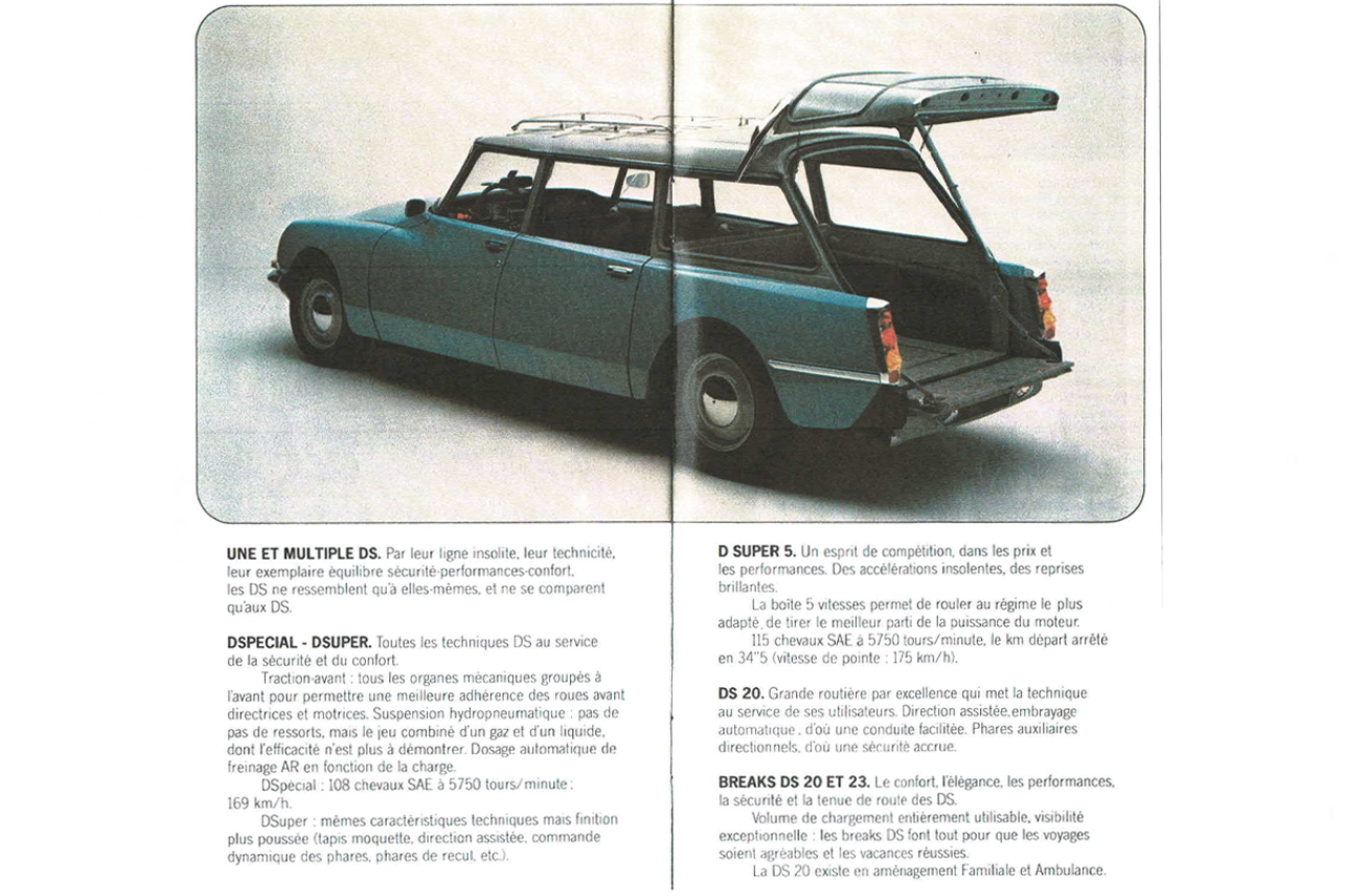 Photo 53 - citroen ds break - 100 ans de Citroën. Retour vers le futur ...