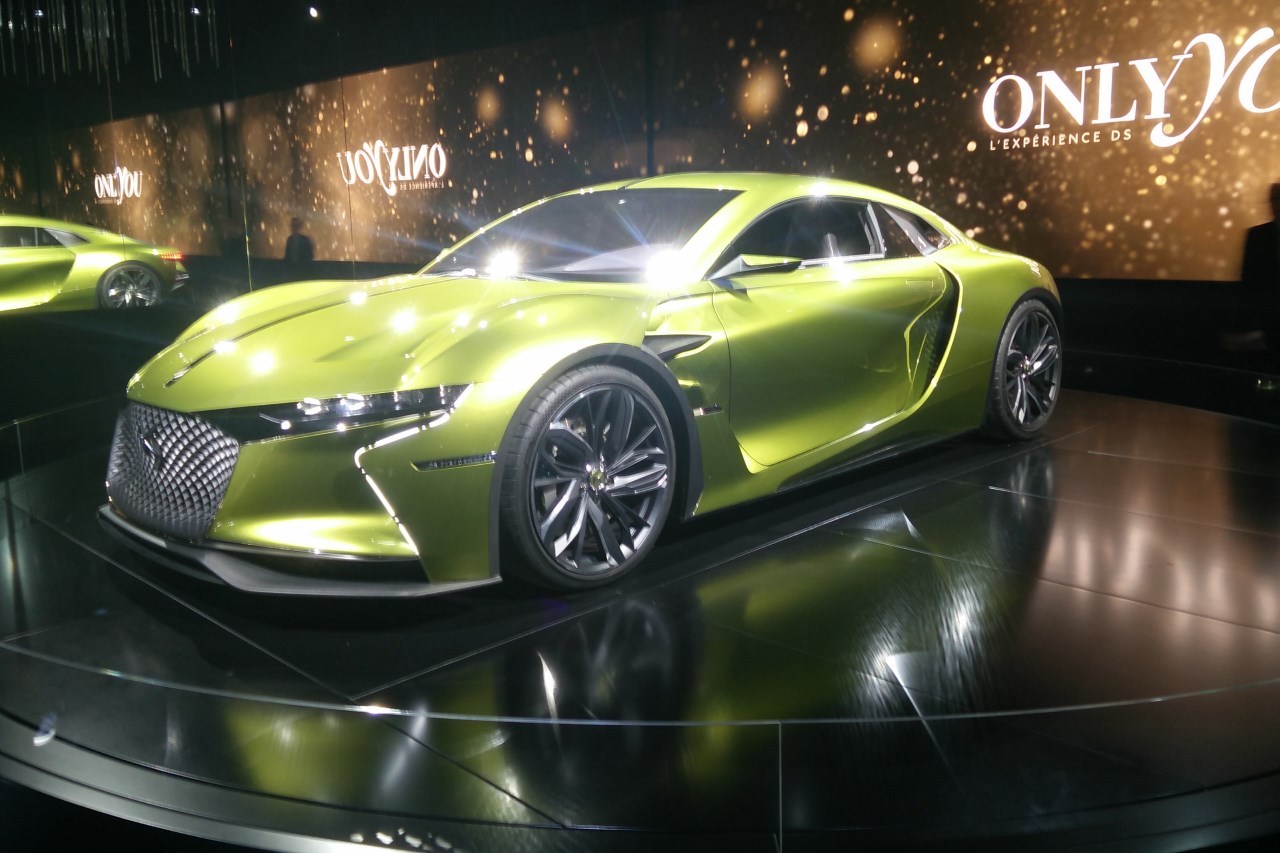 DS E-Tense Concept : première française pour la GT électrique de DS ...