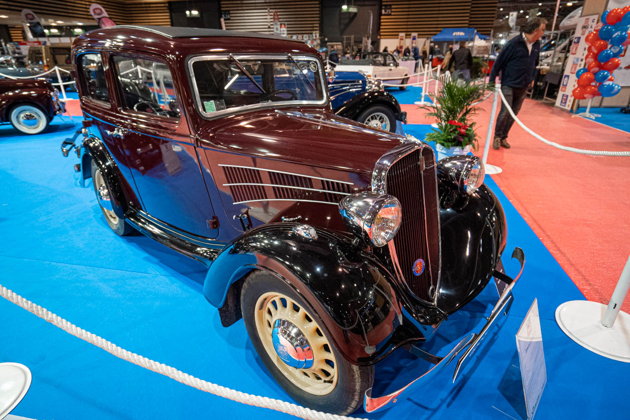Photo 2 - Simca - Fiat 6CV - 1936 - Epoqu'auto 2021. Les stars de la rétrospective Simca