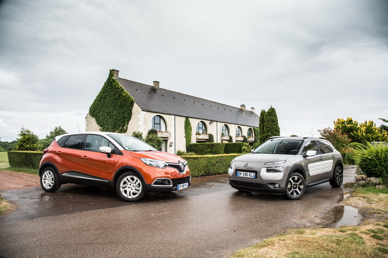 Essai Citroën C4 Cactus vs Renault Captur : le match de crossovers