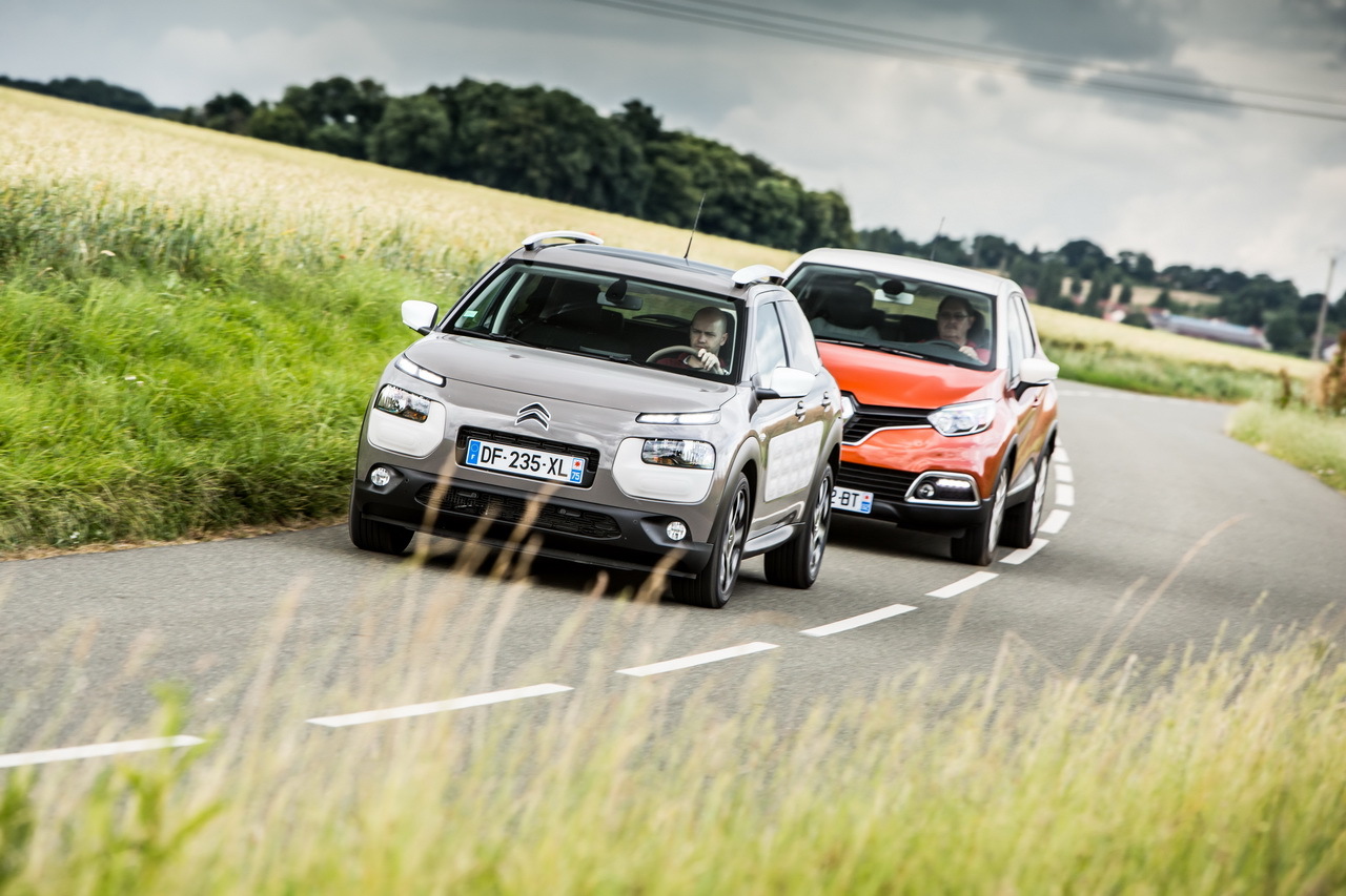 Essai Citroën C4 Cactus vs Renault Captur : le match de crossovers