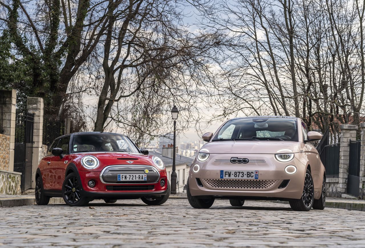 Photo 2 - Essai comparatif 500 vs Mini 2021 - Nouvelle Fiat 500 vs Mini ...