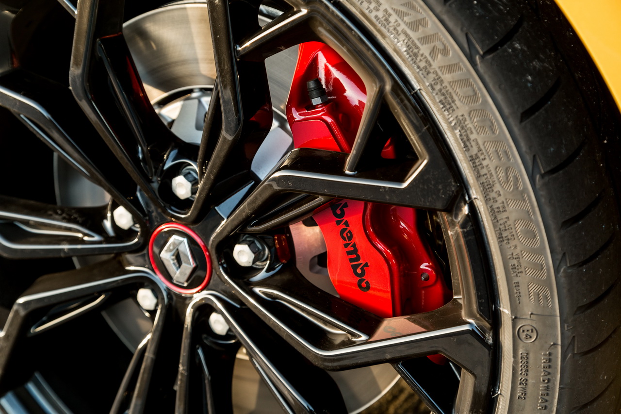 Photo 11 - Mégane RS jaune Sirius châssis Cup zoom étrier rouge - Essai ...