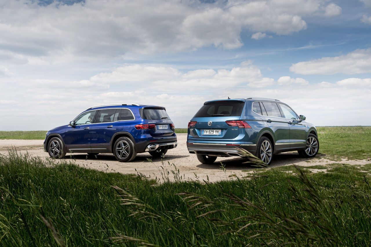 Diaporama et photos - Essai comparatif : le Mercedes GLB défie le ...