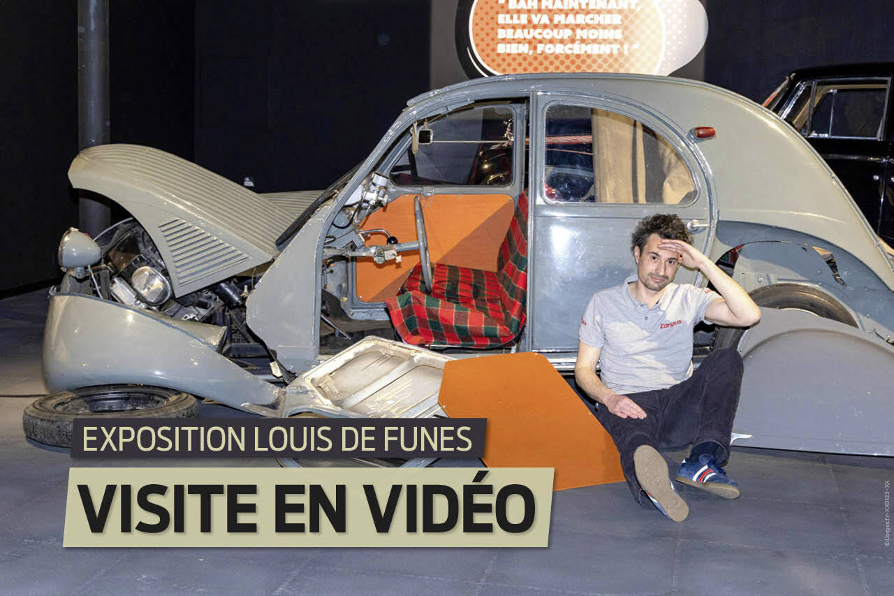 Louis de Funès. Découvrez l'expo consacrée aux voitures de ses films ...
