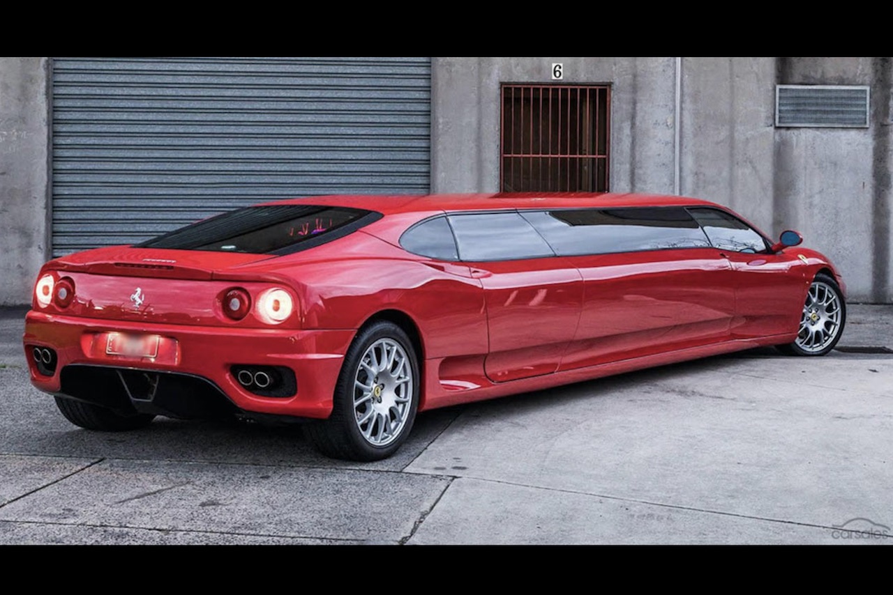 Diaporama et photos - Une Ferrari 360 Modena limousine à vendre 241 700 ...