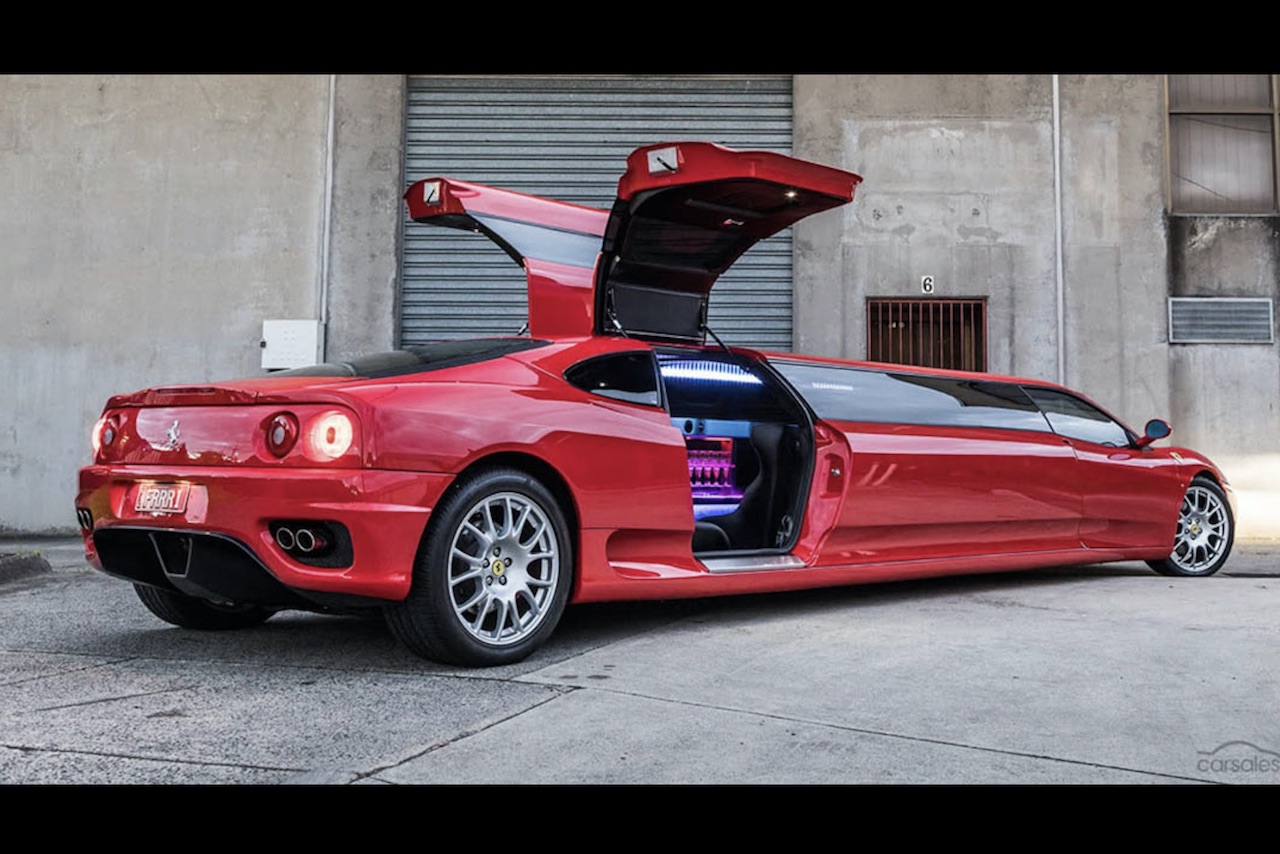 Diaporama et photos - Une Ferrari 360 Modena limousine à vendre 241 700 ...