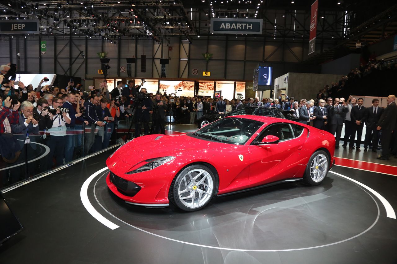 A bord de la Ferrari 812 Superfast