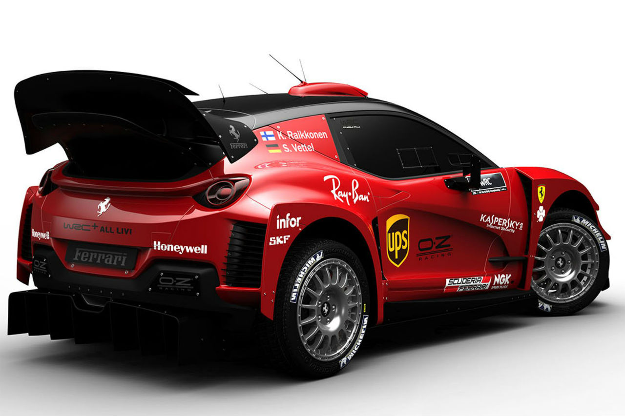 Photo 3 - ferrari rallye - Et si Ferrari s'engageait en rallye WRC