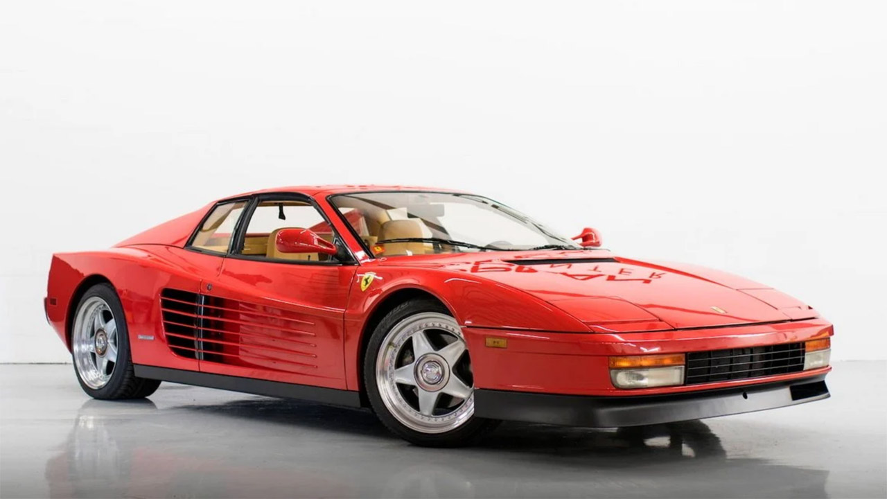 Photo 2 - ferrari testarossa targa - Ferrari Testarossa : une très rare ...