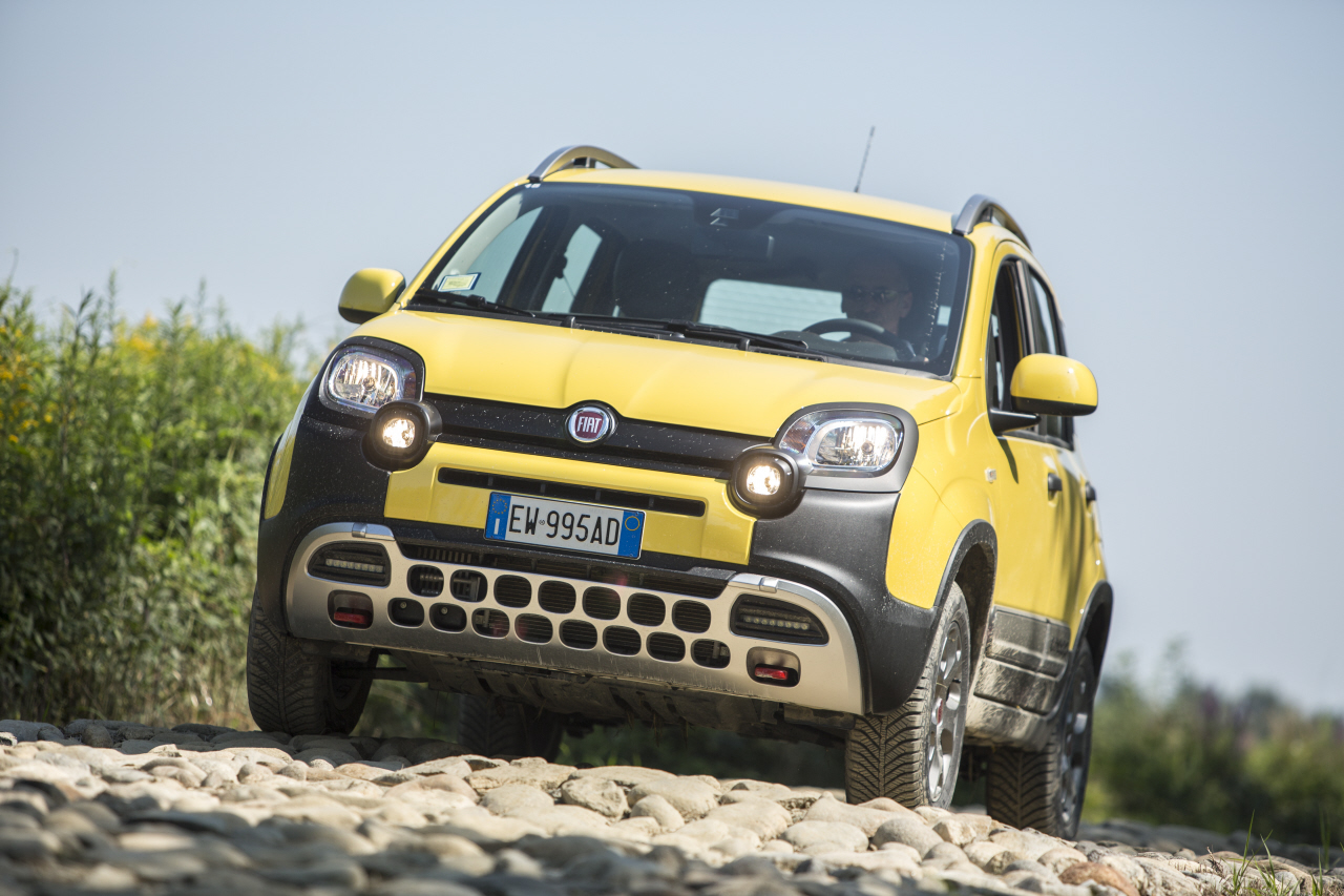 Essai Fiat Panda Cross : la Panda 4x4 qui grimpe aux arbres ! - Photo ...