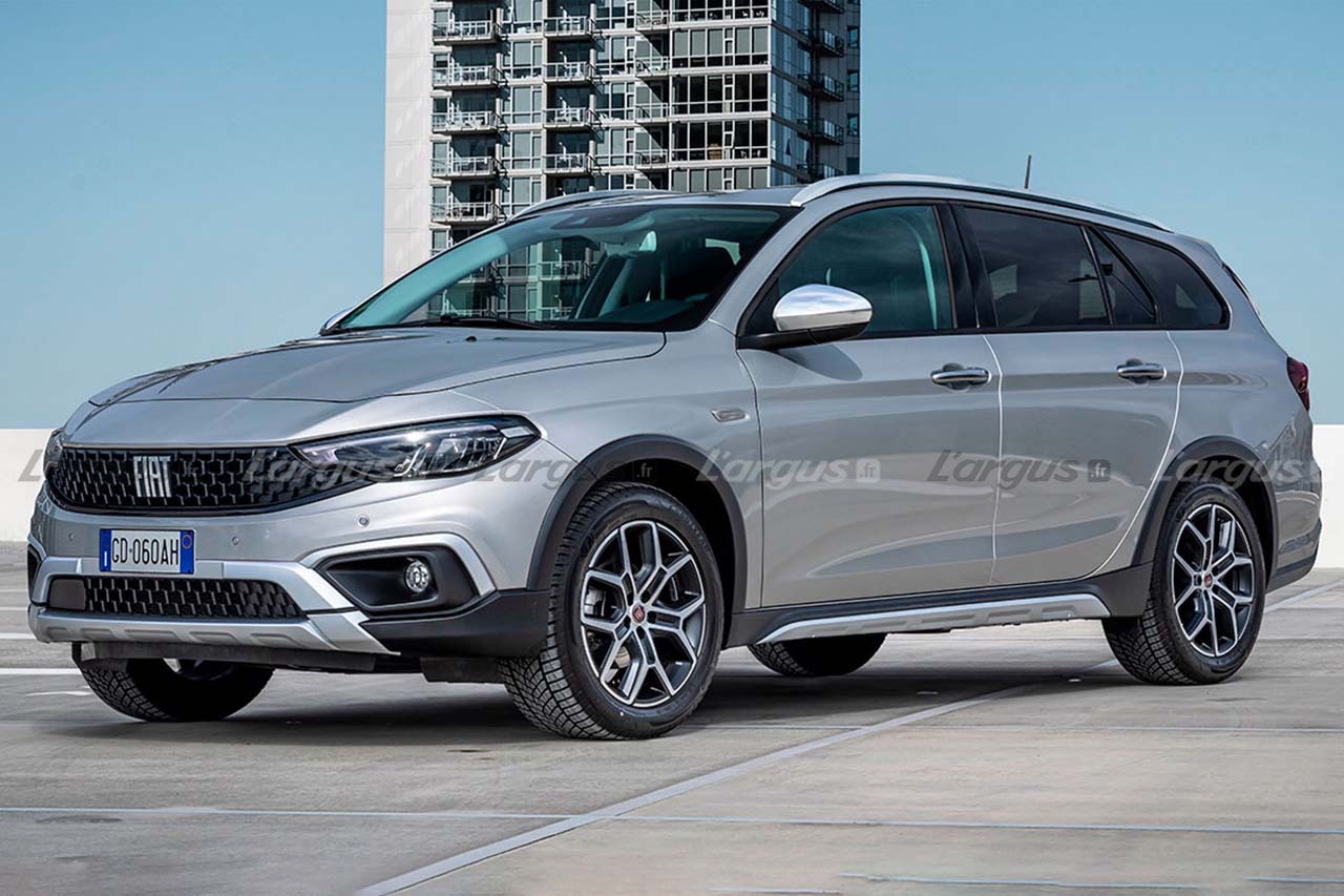 Fiat Tipo Cross SW (2022). Après la berline, le break baroudeur arrive