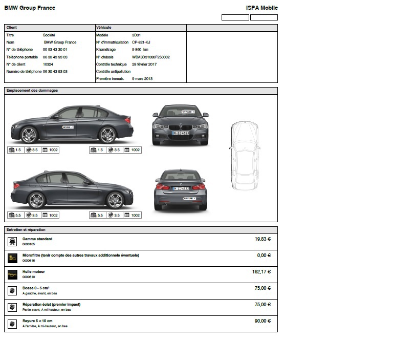 BMW lance sa tablette de réception active