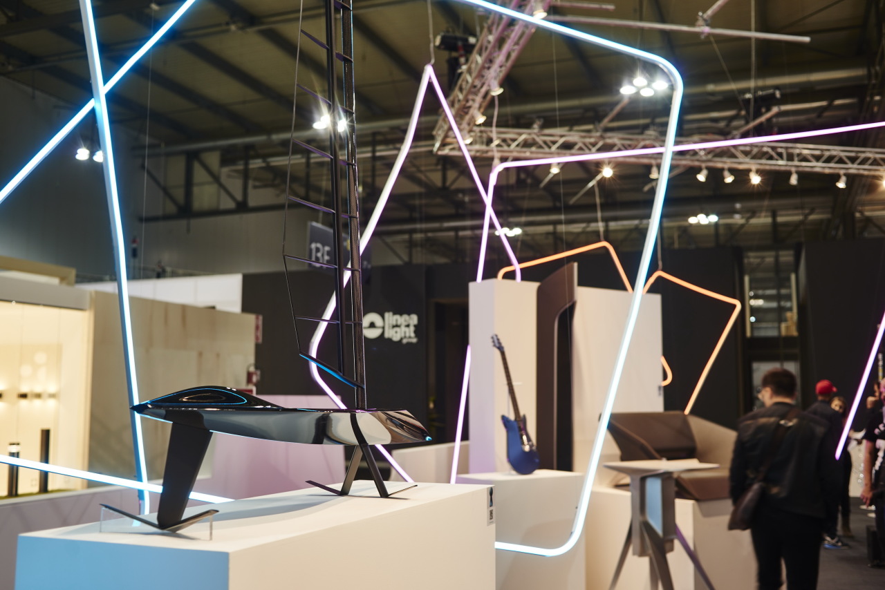 Photo 2 - vue d'ensemble du Ford Design lounge à la Milan Design Week ...