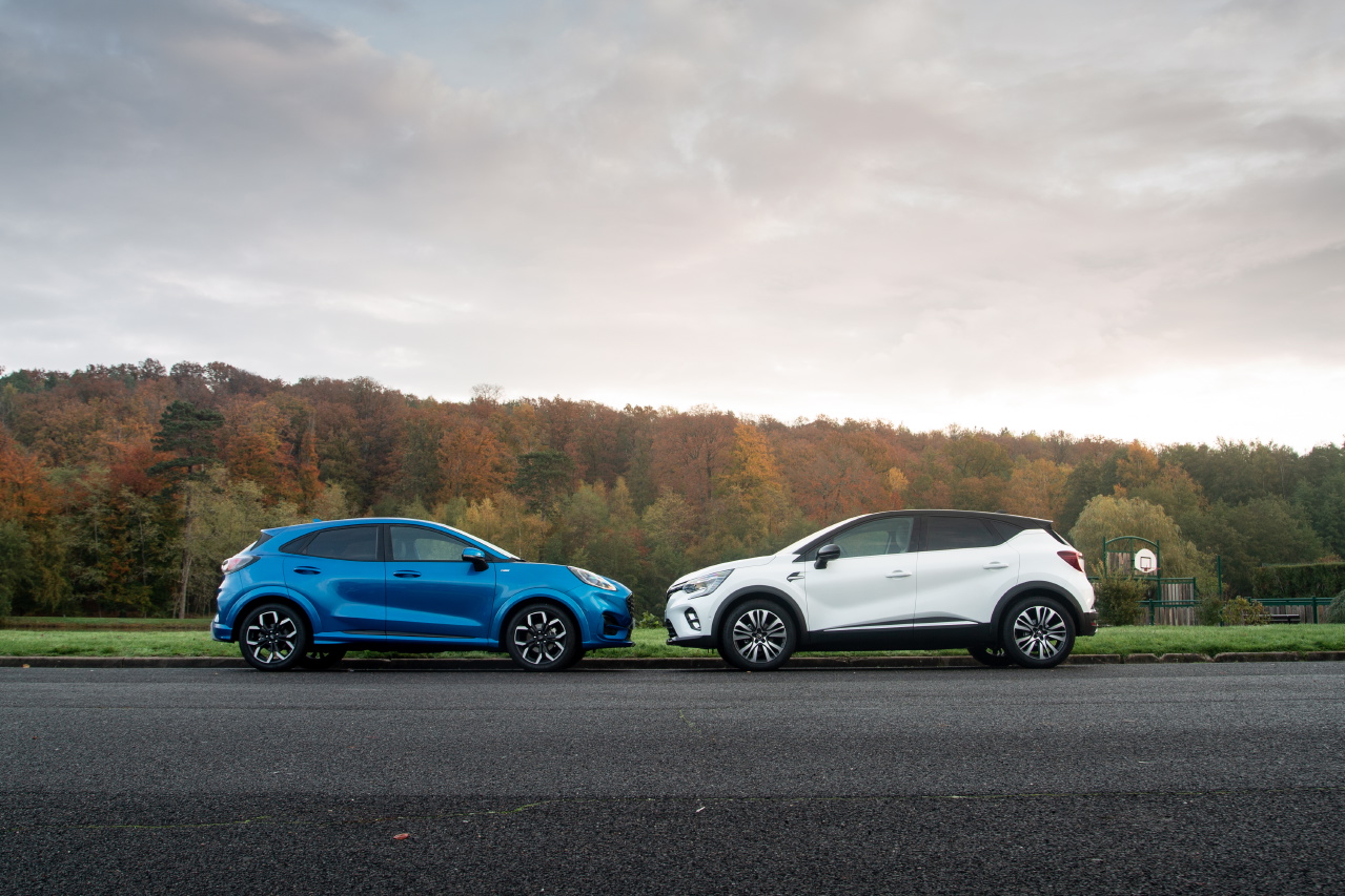 Essai comparatif : le Ford Puma défie le Renault Captur 2