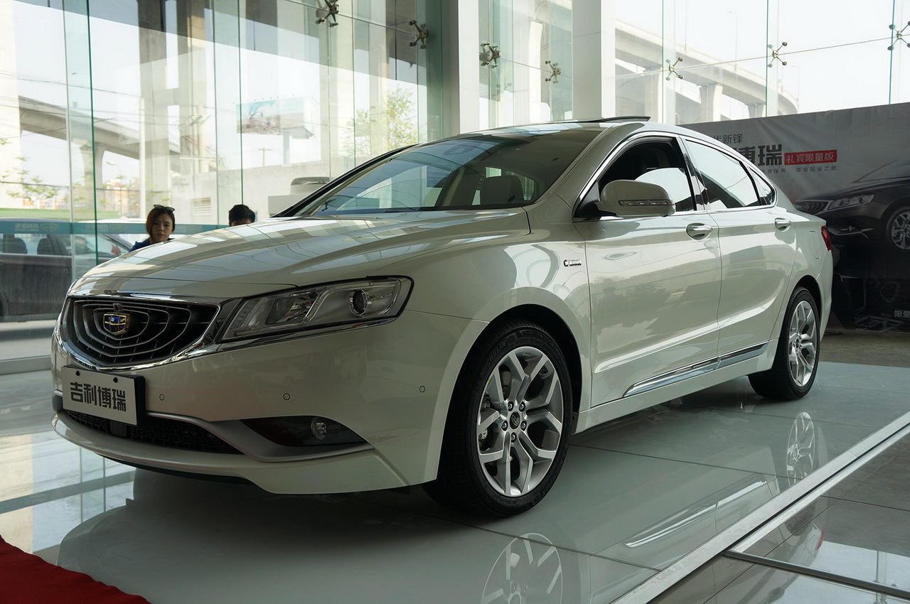 Photo 6 - Geely Borui - SHANGHAI 2015 - Geely Borui, des gènes de Volvo ...