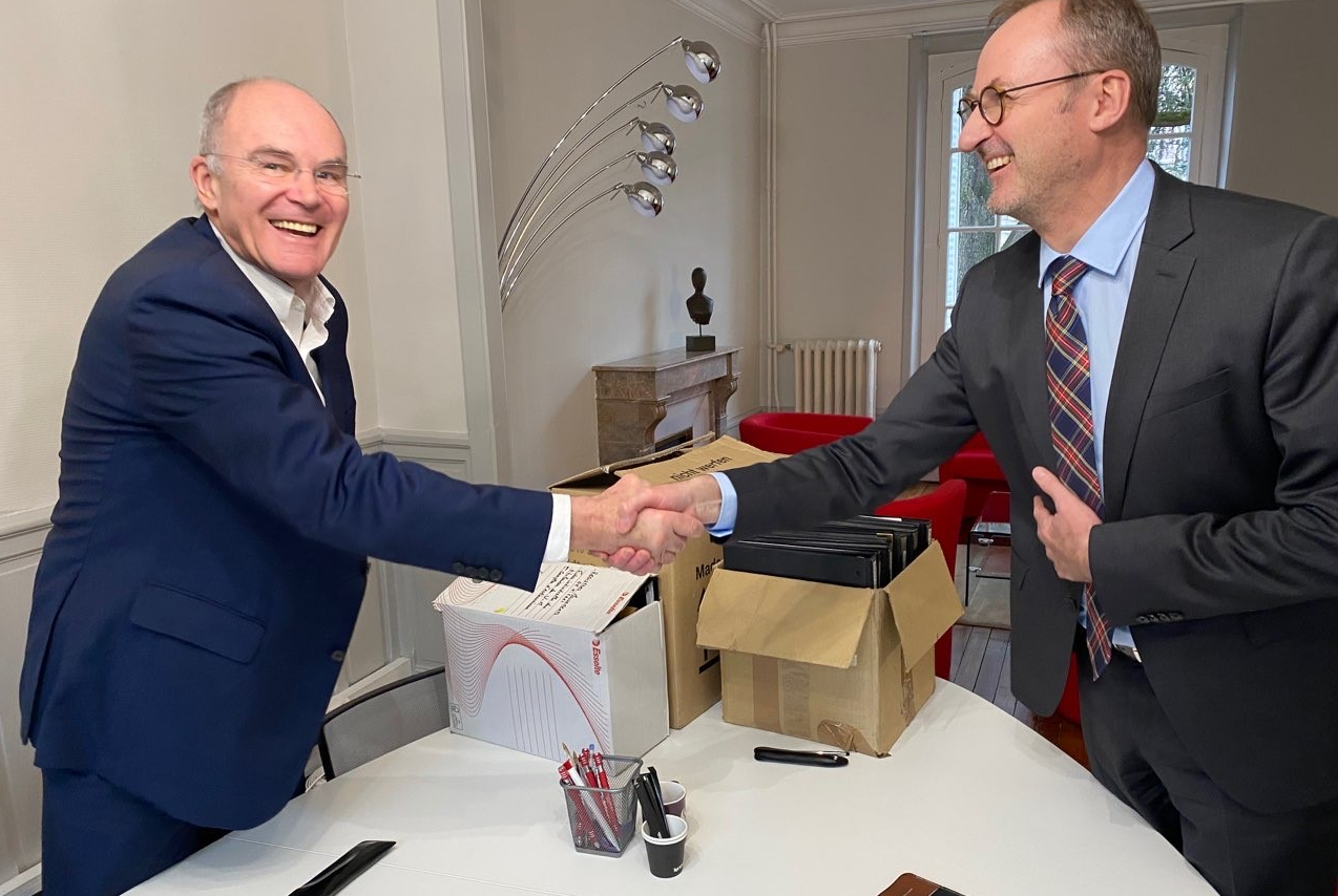 Photo 1 - Denis Gibaud et Marc Faurie acquisition du groupe gibaud - Le ...